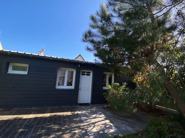 Studio + Jardin à 150 M De La Plage - Crozon