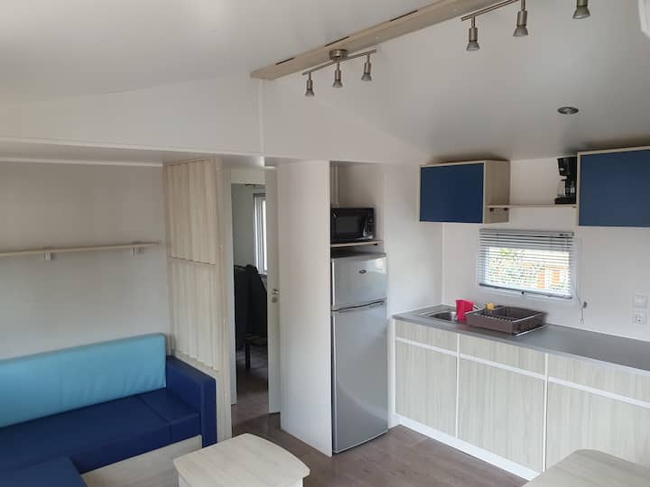 Mobile Home Climatisé 6 Personnes Camping 4* - Narbonne