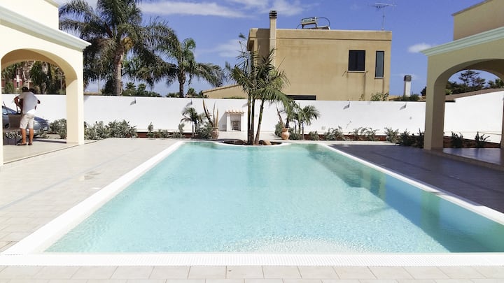 Oasi Tortuga Residence App4 Piscina E Barbecue H24 - Mazara del Vallo