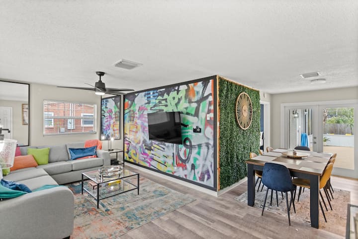 4br Blissful Living With Pool, Bonfire And Grill - Orlando