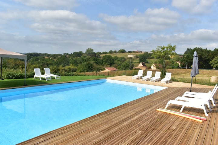 Modern Gîte For 4 Near Sarlat With Pool - Sarlat-la-Canéda