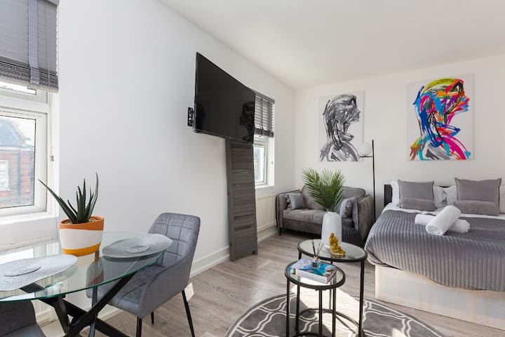 Bright Studio, 20 Min Walk To Notting Hill, Zone 2 - Fulham