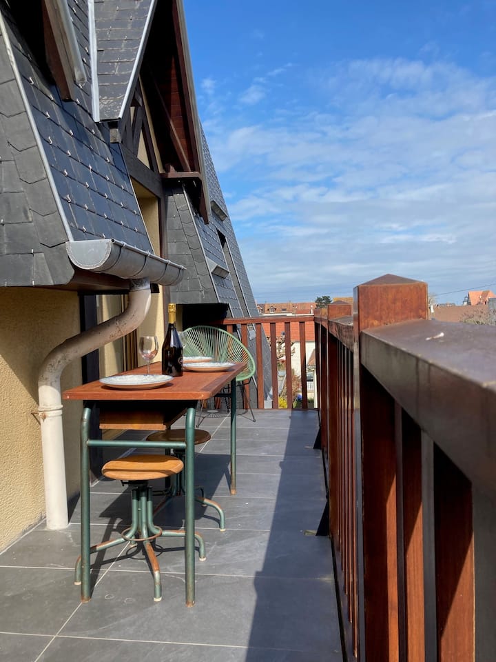 Magnifique Appartement Centre Ville Et Proche Mer - Cabourg