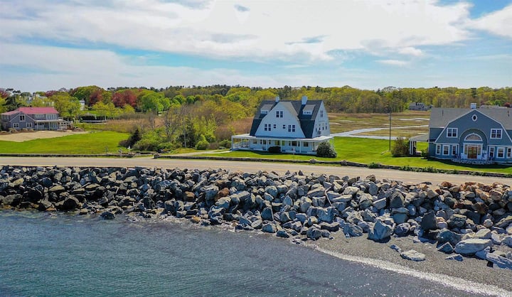Stunning View Beachfront Gem 7brs 5bas Sleep 15 - Rye, NH