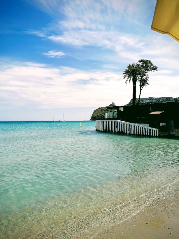 Villa Al Poetto Con Giardino A 50m Dalla Spiaggia - Cagliari