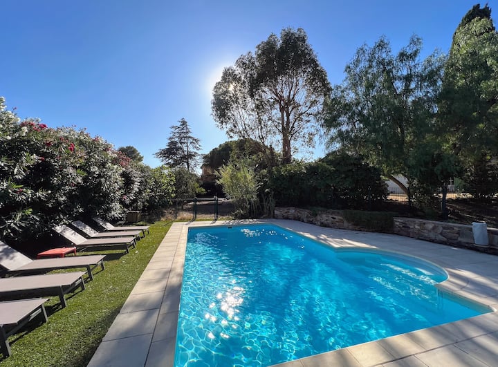 Grand Mas Provençal, Piscine Chauffée 29°c - Sainte-Maxime