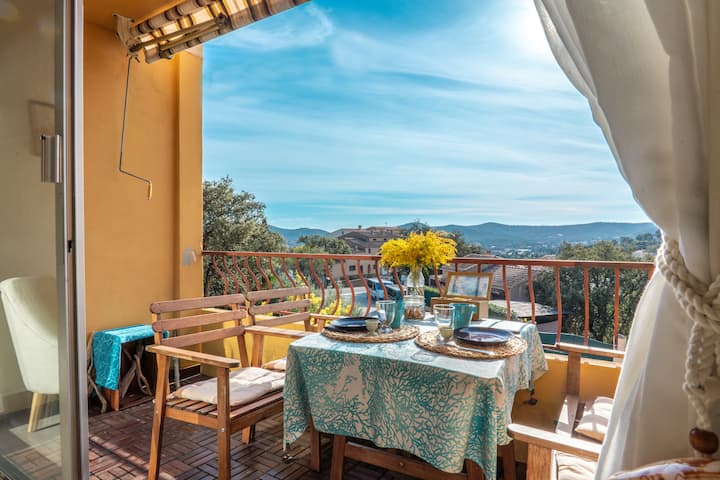 Appartement De Charme, 2 Chambres Vue  De Rêve - Bormes-les-Mimosas