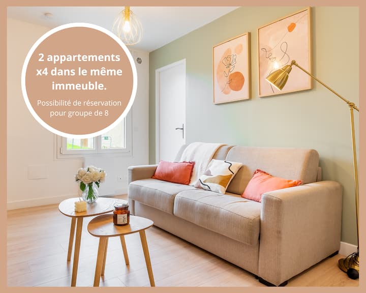 Clermont T2 Parking Internet Netflix - Oise