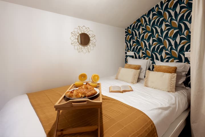 T2 Cosy 4 Pers Parking Fibre Proche Centre - Mâcon