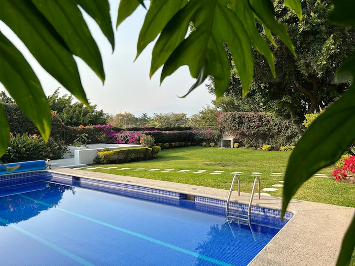 Quinta Primavera, Enorme Alberca Y Jardín, Paz - Cuernavaca