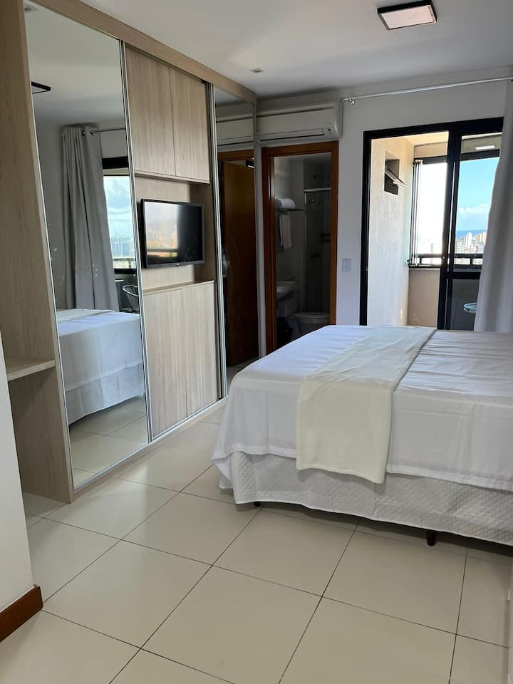 Flat Completo Boulevard Residence - Salvador de Bahía