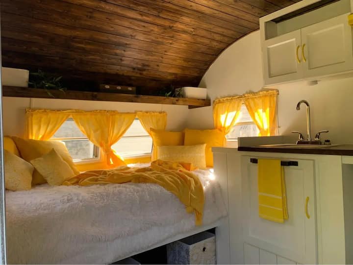 Vintage Camper Trailer - Daisy - Riverhead