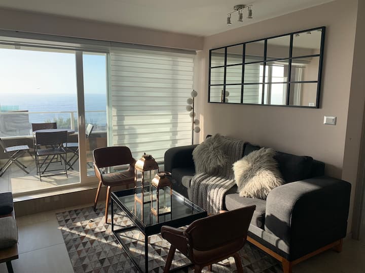 Lindo Departamento Frente Al Mar - Concón