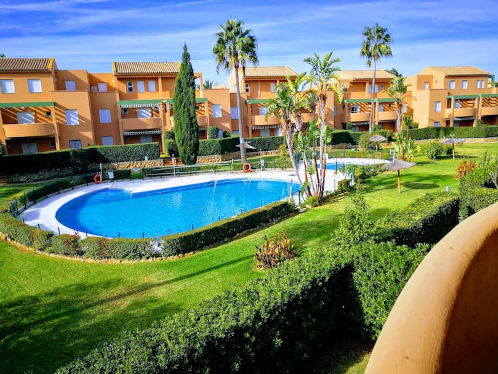 Alojamiento Piscina Golf Playa La Barrosa Chiclana - Novo Sancti Petri