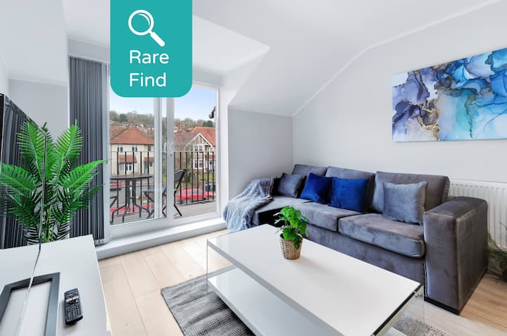 2 Bdr Penthouse With Parking High Wycombe Apt. 04 - High Wycombe