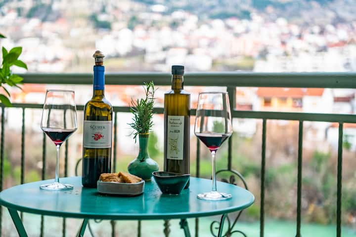 Zimmer 4  Mit Balkon Und  Flussblick - Mostar