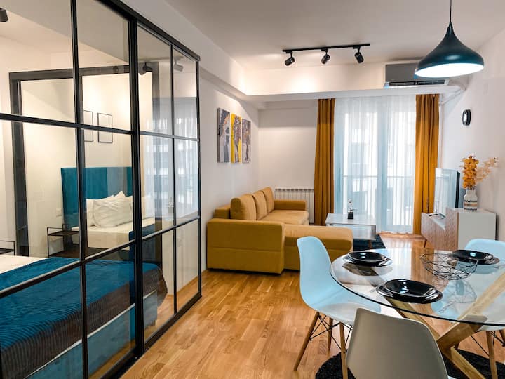 Modern And Luxury Apartment 17 - Parking - Skopje