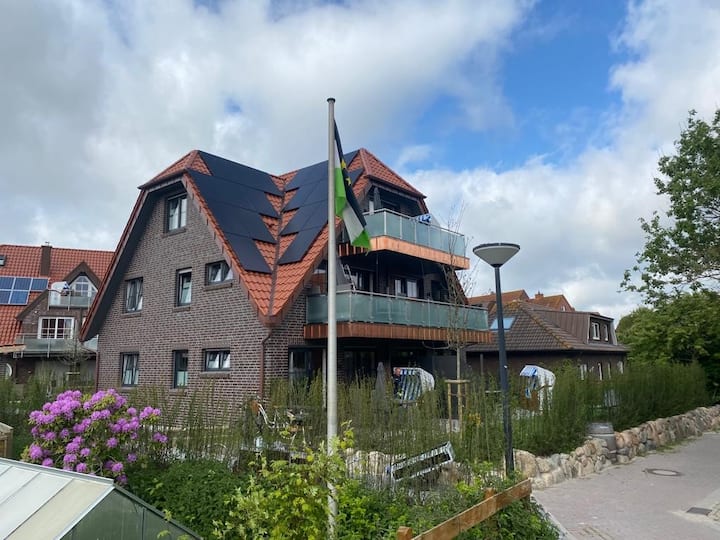 Helle Einladennde Wohnung Mit Großer Terrasse - Juist