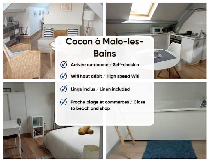 Cocon à Proche Plage Et Commerces à Malo-les-bains - Malo-les-Bains
