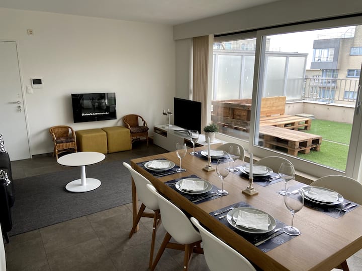 Penthouse Victoria 82 Nu Met Vernieuwd Terras - Middelkerke
