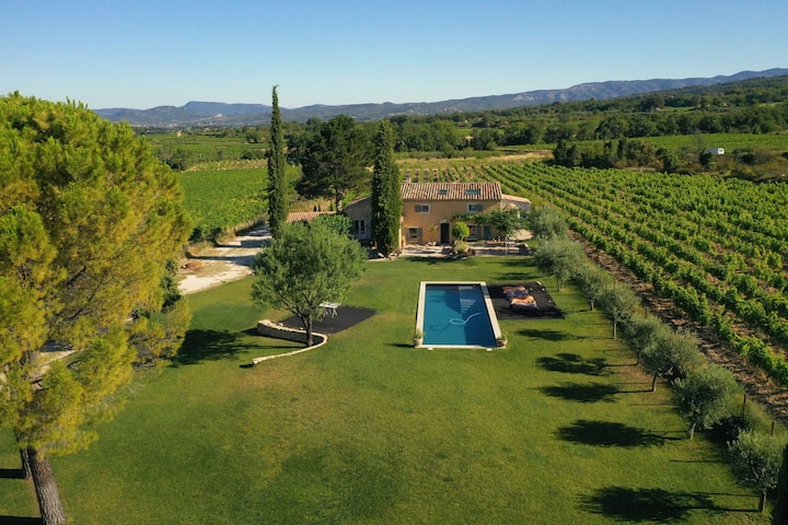 Mas L'instant Provence, Vue Saisissante à 360° - Mazan