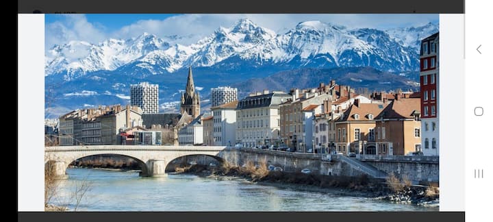 Appartement Entier 3 Chambres Pour 5 Personnes. - Grenoble