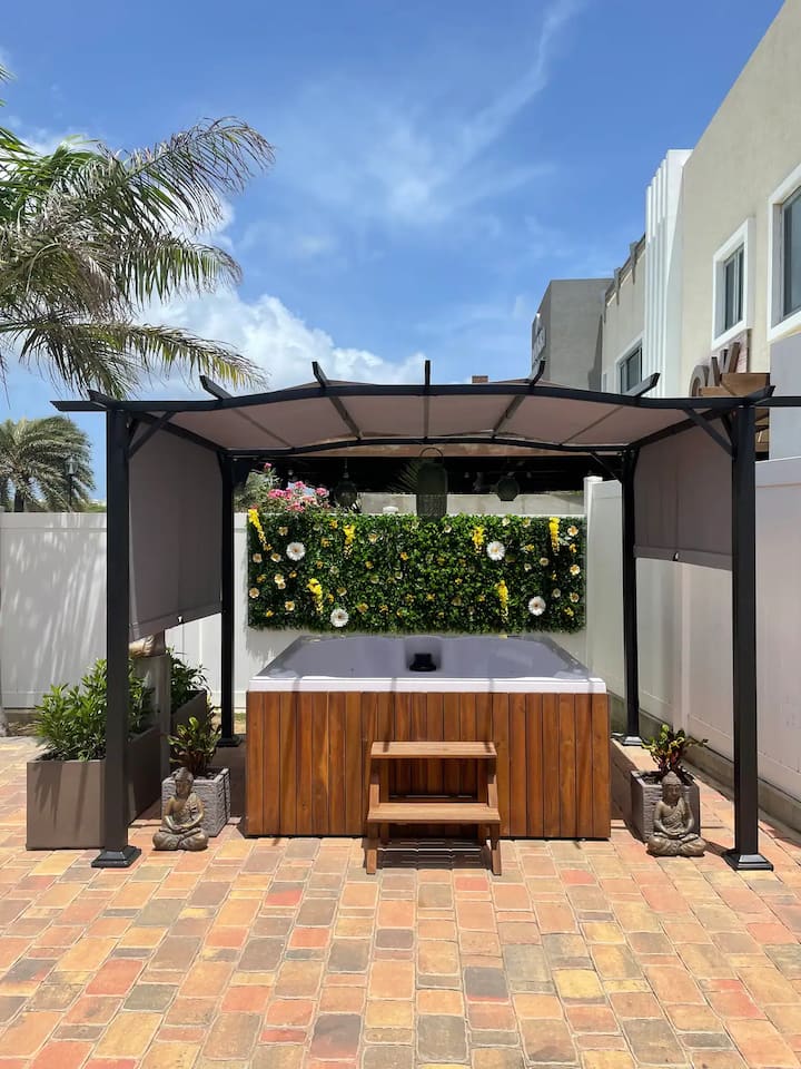 Cozy 2br Home W/priv Patio+ Jaccuzi - Aruba
