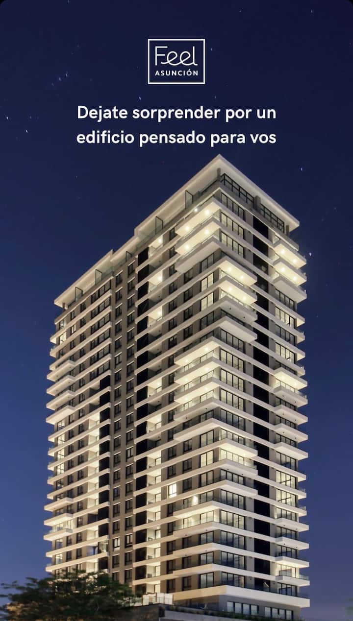 Lujoso Depto. En Un Edificio Moderno De Asunción. - 亞松森