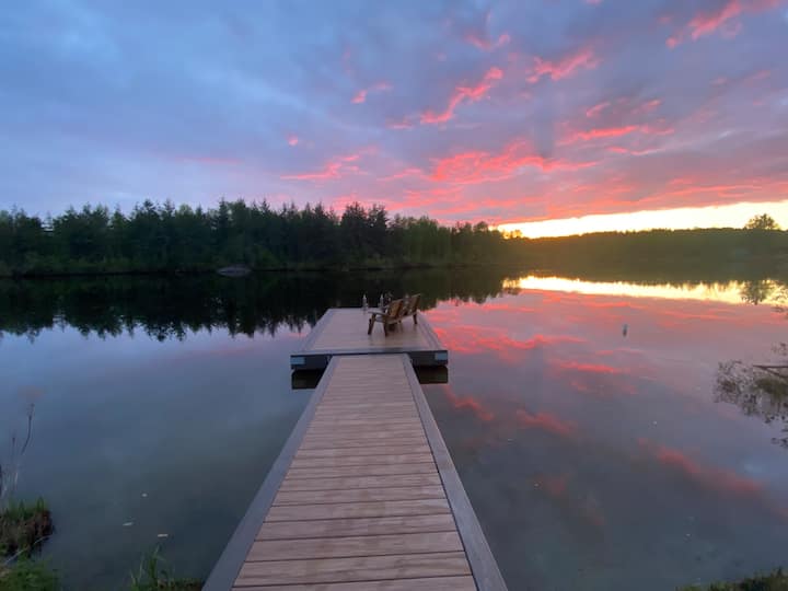 River Sunset - Greater Sudbury