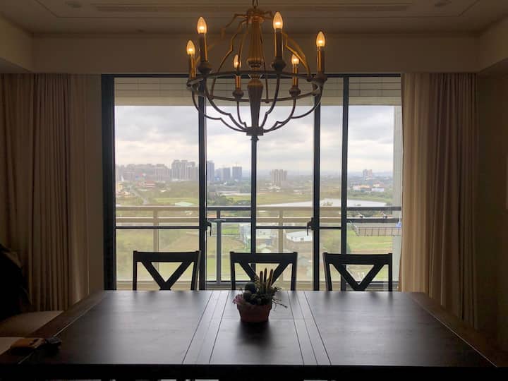 Gorgeous View Apartment Near Airport, Thsr, Outlet - 桃園區