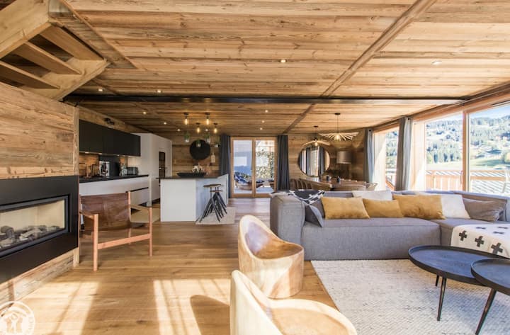 Chalet 5* - Jacuzzi Et Sauna -14 Pers. - Bellevaux