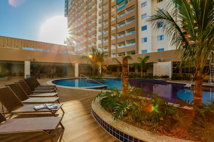 Apartamento Em Resort Completo - Olímpia