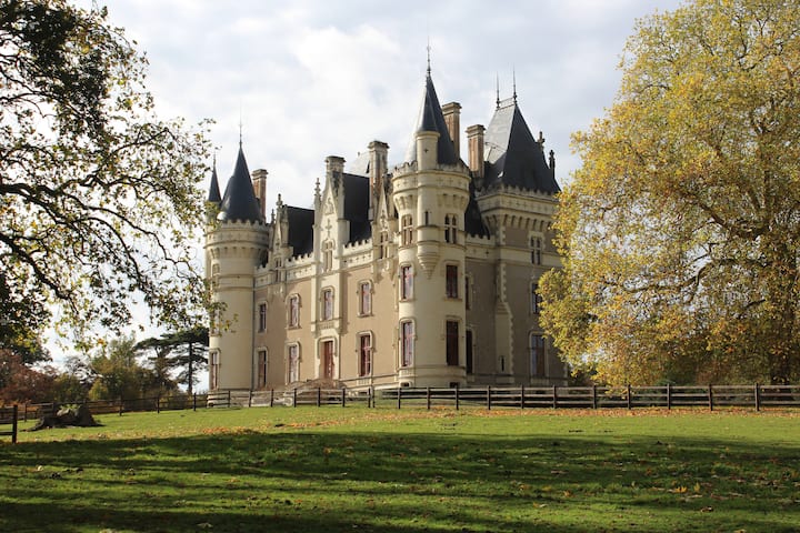 Château Entier Et Son Parc Xixe - Ancenis