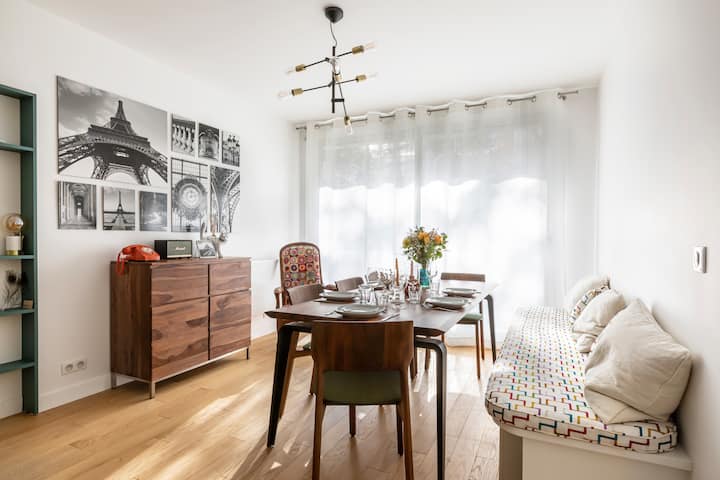 Appartement Paisible En Résidence Pour 6 Personnes - Paris 17e Arrondissement