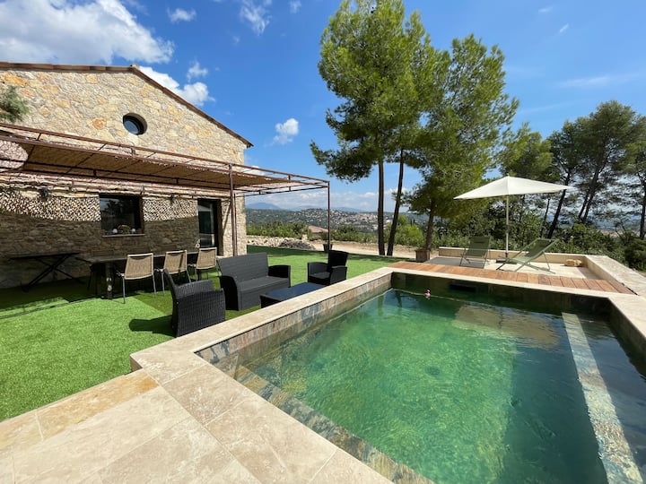 Charmante Maison De Vacances Dans Le Sud France - Fayence