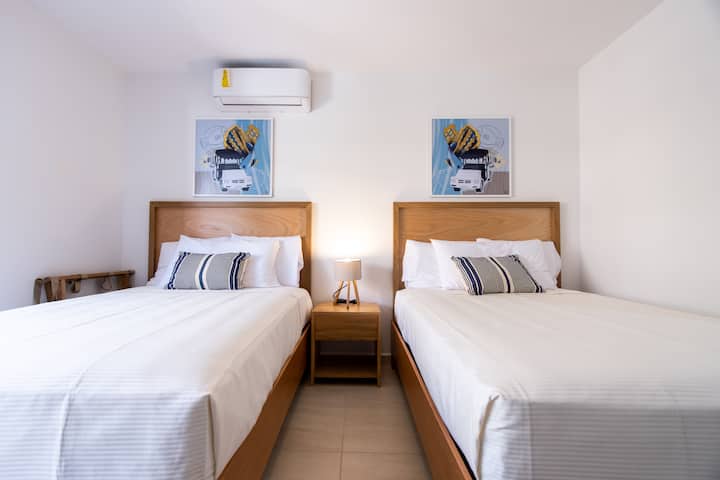Suite Nueva Para 4 Personas A 1 Cuadra De La Playa - Mazatlán