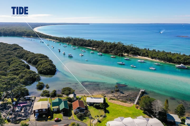 Tide: Waterfront Cottage, Best Views In Huskisson - Huskisson