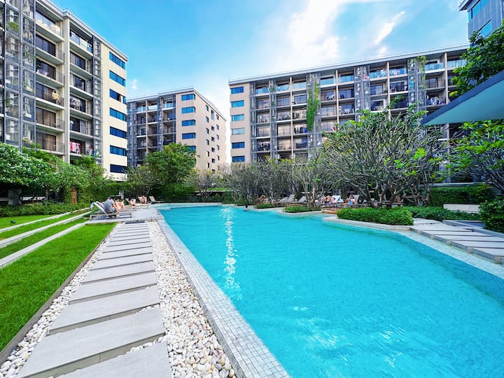 Sathorn 2br 2bath • Long Stay • Near Bts - 曼谷