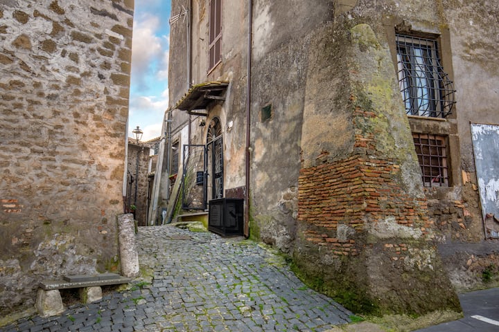 Smart Loft Historic District + Breakfast 200m Lake - Anguillara Sabazia