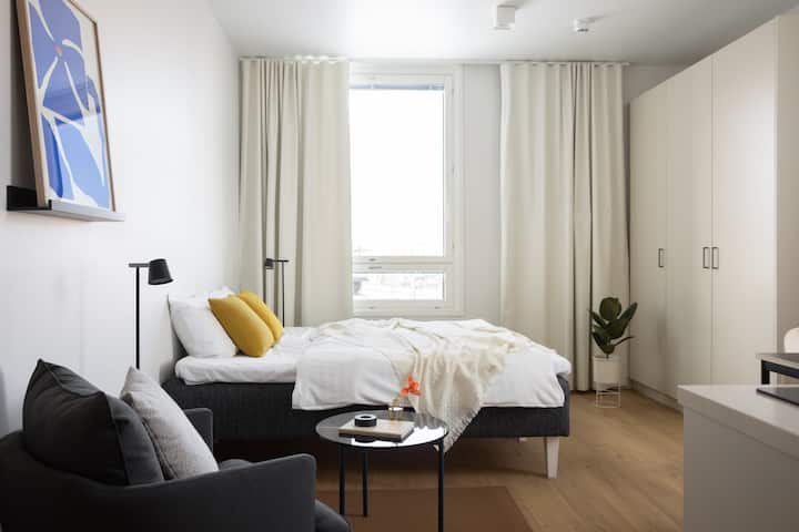 Cozy Contemporary Medium Studio - Helsinki
