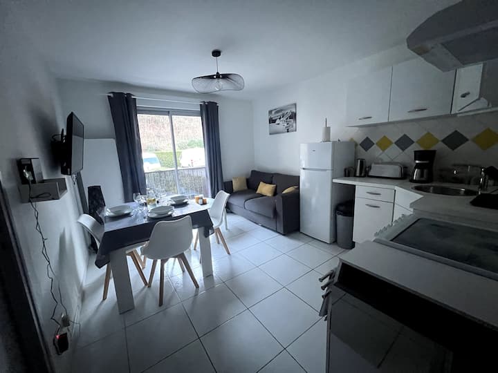 Ouréa Appartement Au Rez De Chaussée Avec Parking - Ax-les-Thermes