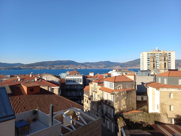 Flat In The Old Town With Parking - Vigo