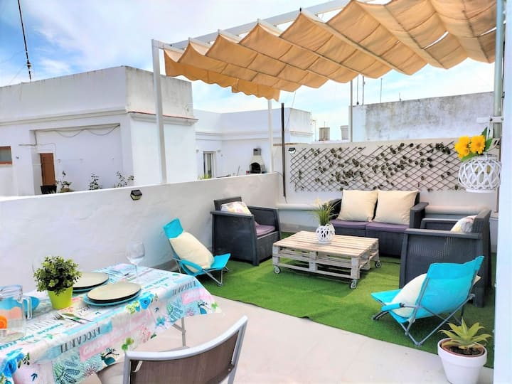 Penthouse With Large Private Roof Terrace - Conil de la Frontera