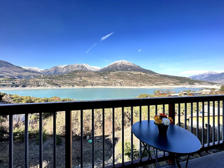 Le Bleuet - Vue Imprenable Sur Le Lac - Savines-le-Lac