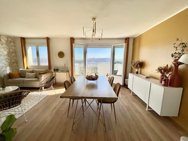 Appartement Vue Exceptionnelle - La Confluence - Lyon