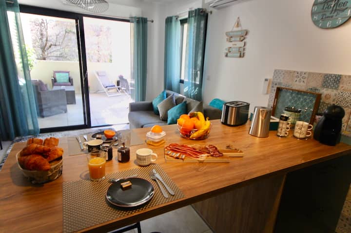 Beau T2 Neuf, Emplacement Idéal, Grande Terrasse. - Bastia