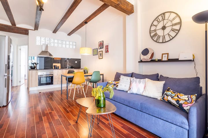 Céntrico Piso Con Encanto 7pax - Valencia