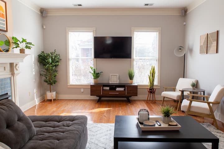 Modern 3br Midtown Gem: Big Yrd, Near Top Dinning - Memphis, TN