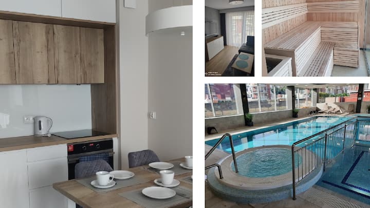 Apartament W Budynku Basenowym Przy Plaży, Rewal - Rewal