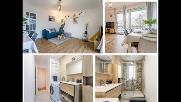 Appartement Moderne, Cosy & Chic - Laval, France